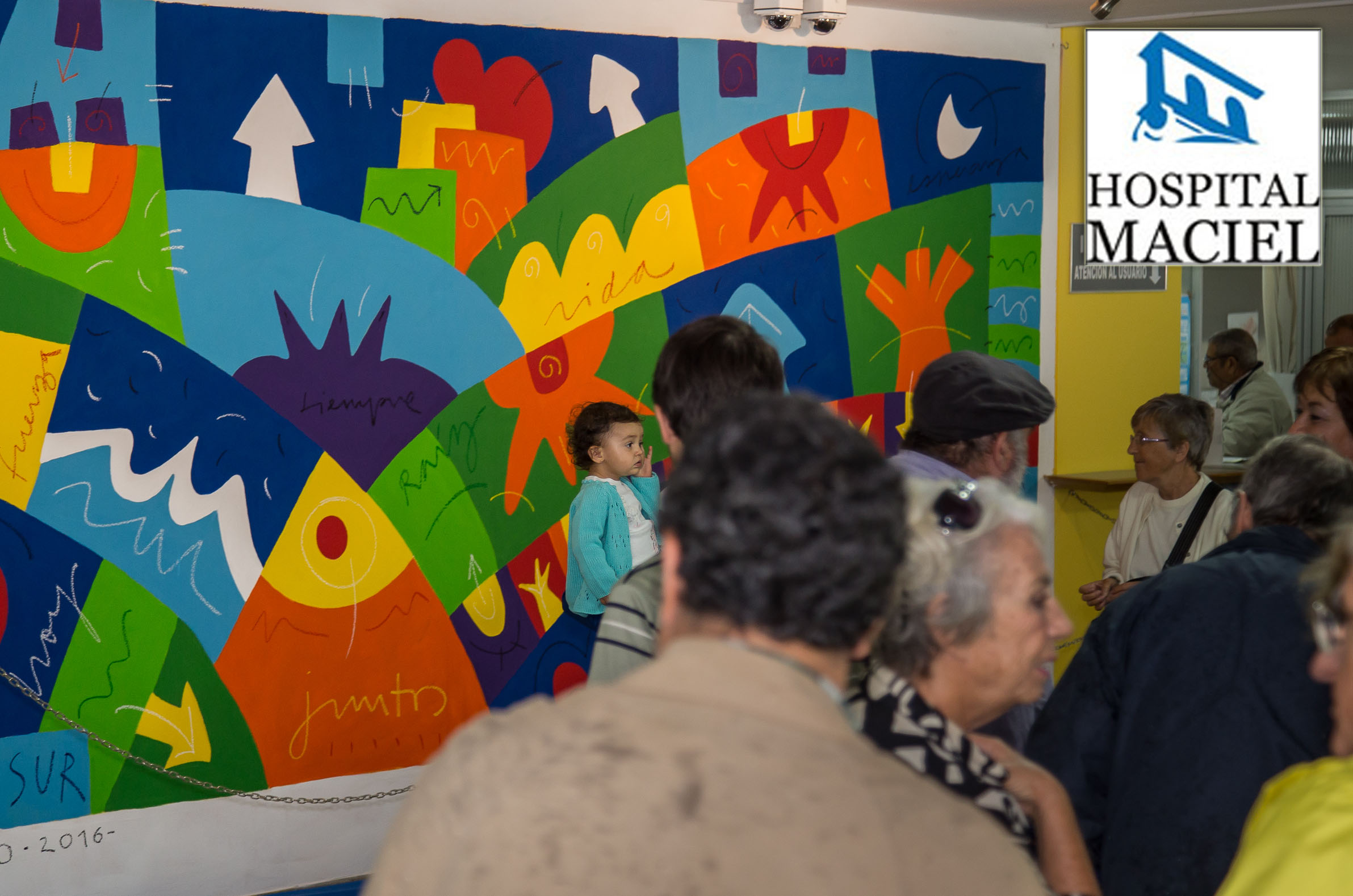 ASSE - Hospital Maciel y el arte de Coco Cano